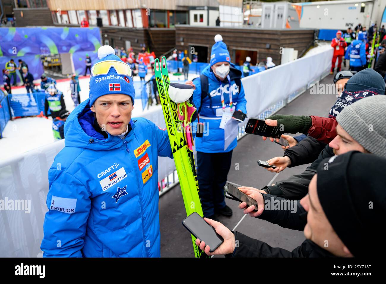 Trondheim. February 27, 2025 Johannes Høsflot Klæbo of, Norway. , . in ...