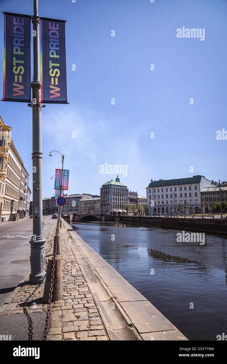 The Stora Hamnkanalen canal, Gothenburg, Sweden Stock Photo - Alamy