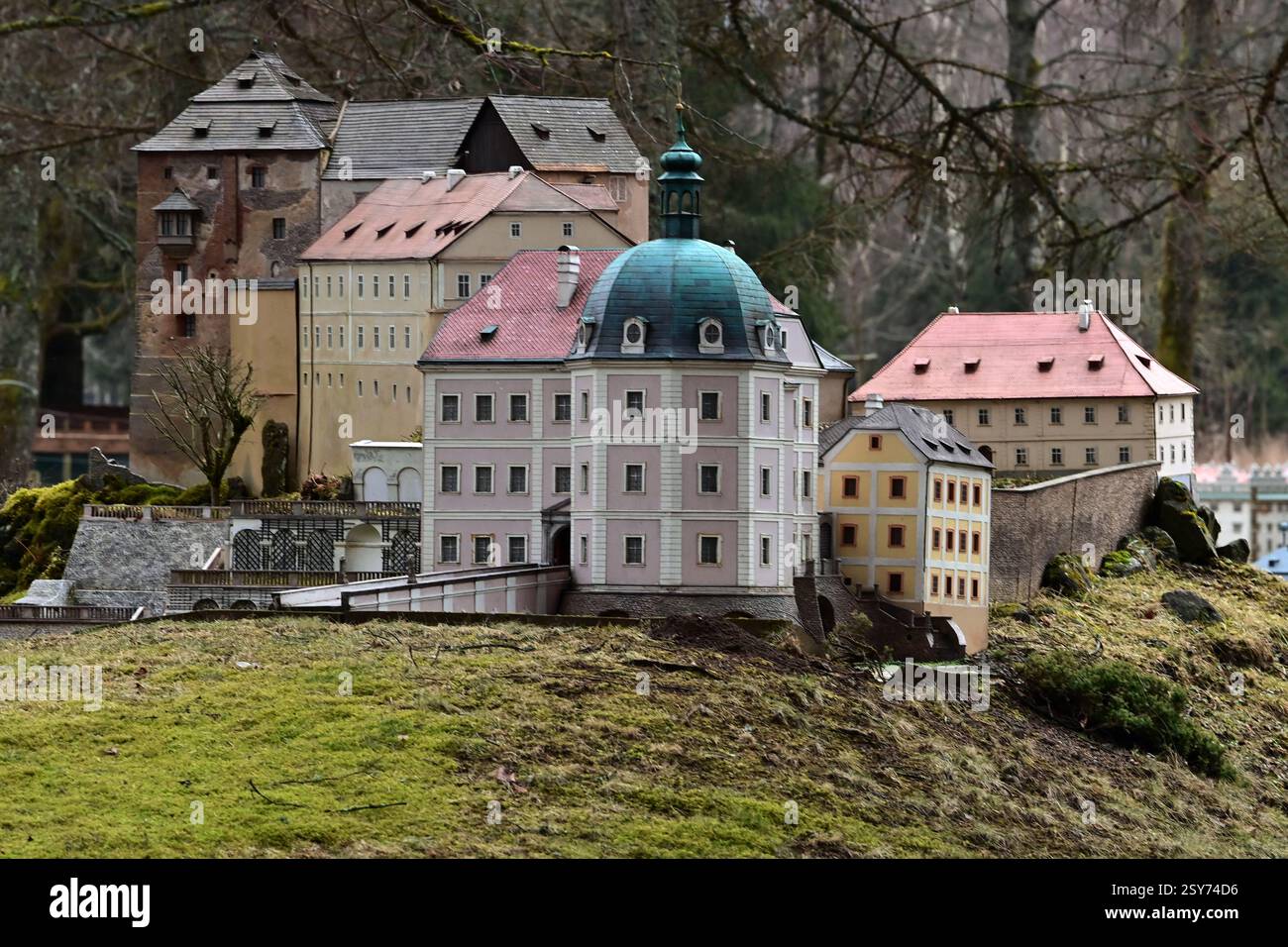 The 4th largest miniature park in Europe, with detailed models of Czech ...