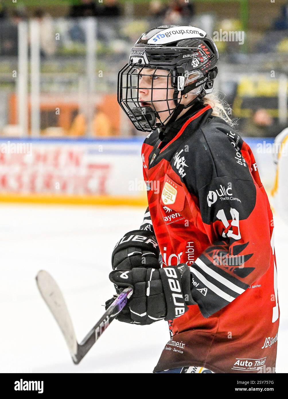 23.02.2025, Alpha Cooling-Arena am Huehnerberg, Memmingen, GER, DFEL ...