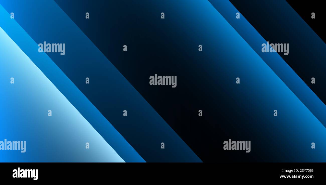 A modern abstract design featuring bold diagonal shades of blue ...