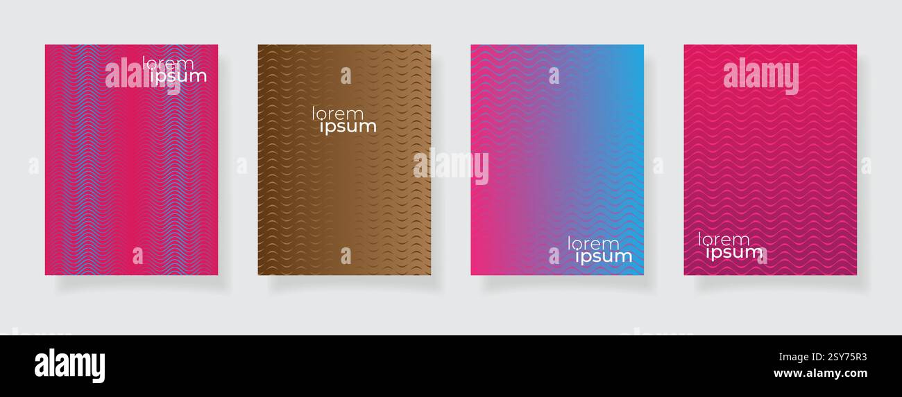 modern poster templates abstract backgrounds halftone gradients modern ...