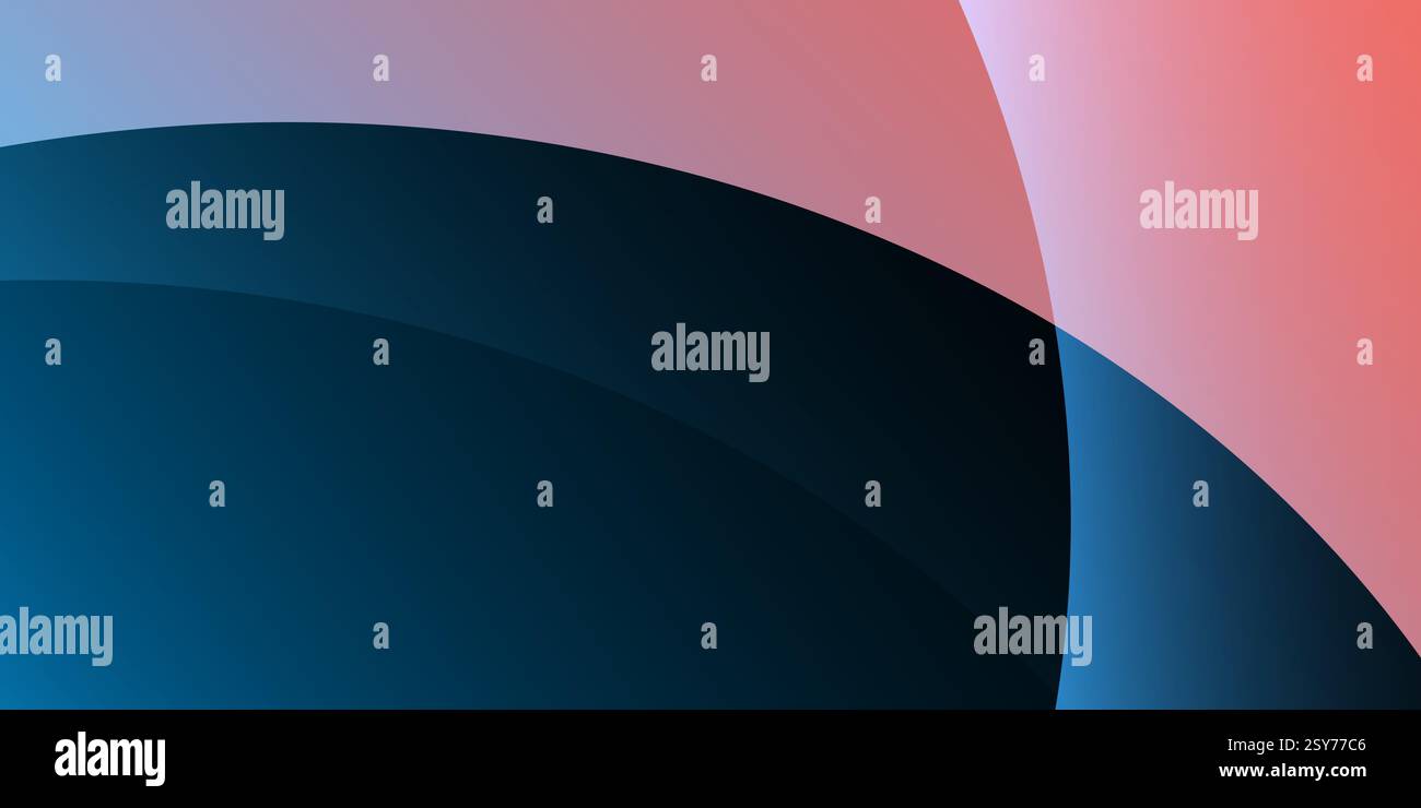 Modern abstract background with blue and pink hues, featuring smooth gradients and flowing ...