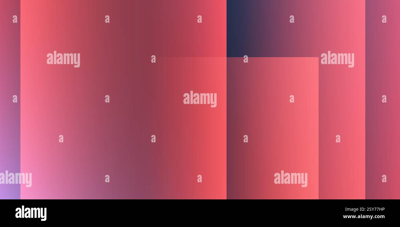 A modern abstract design featuring a smooth red gradient background ...
