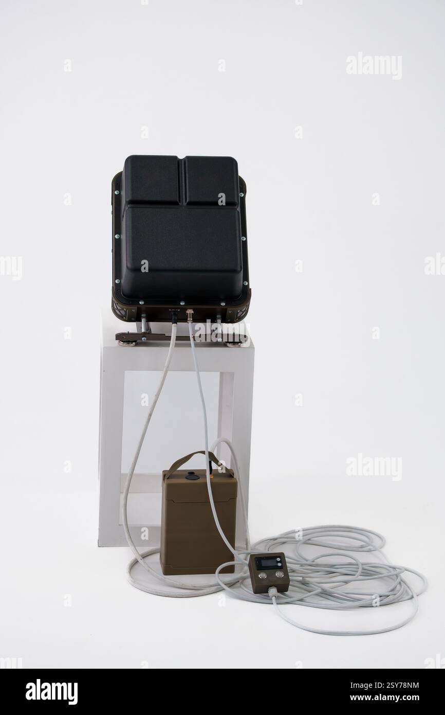 Portable Electronic Warfare System with Control Module Stock Photo - Alamy