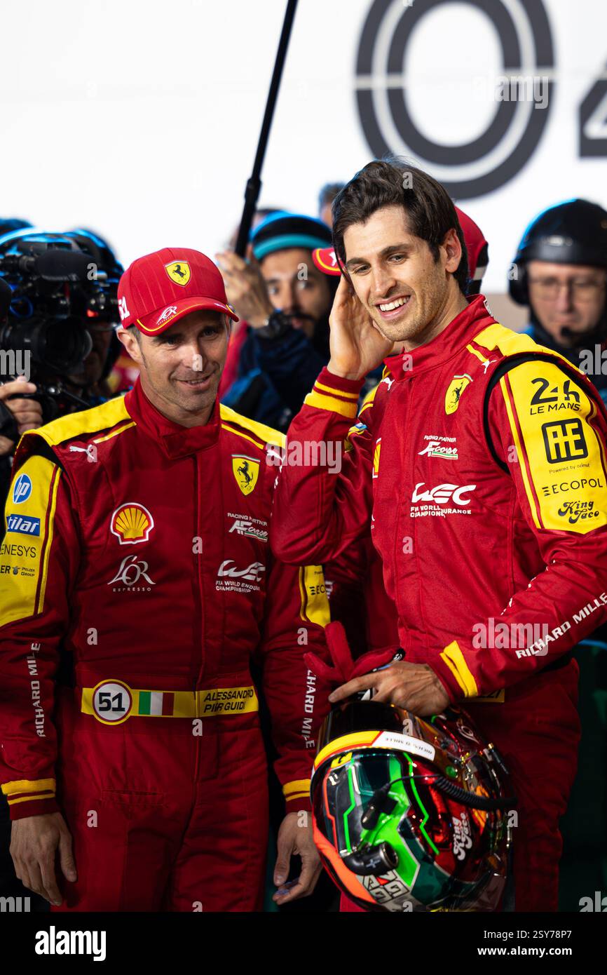 GIOVINAZZI Antonio (ita), PIER GUIDI Alessandro (ita), Ferrari AF Corse ...