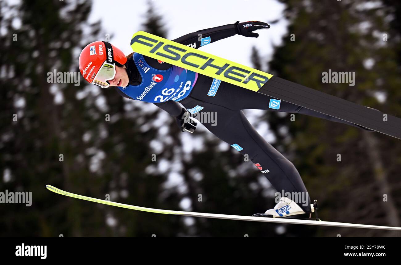 Trondheim, Norway. 27th Feb, 2025. Nordic skiing: World Championships ...