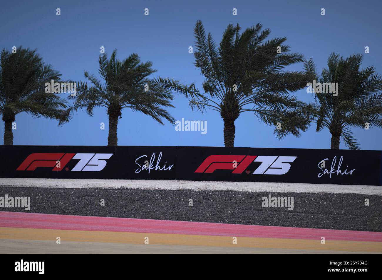 Sakhir, Bahrain. 27th Feb 2025. Testing Day 2. Ahmad Al Shehab/Alamy ...