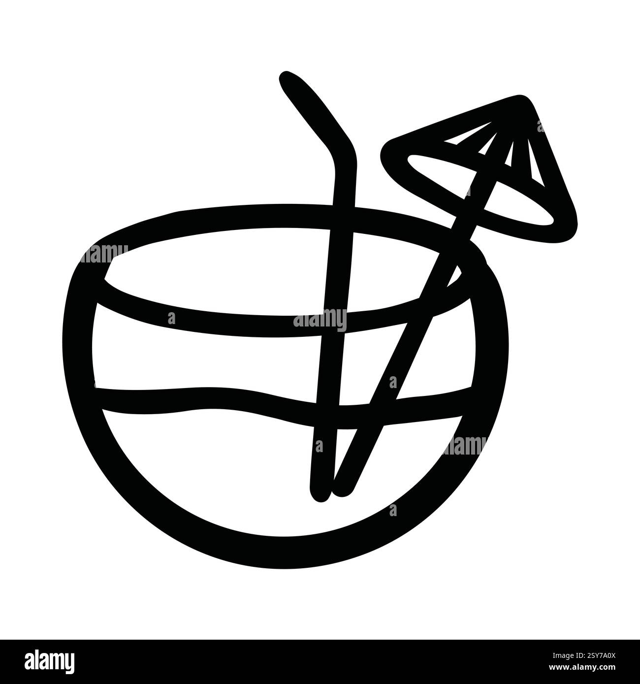 Bowl handcrafted Stock Vector Images - Alamy