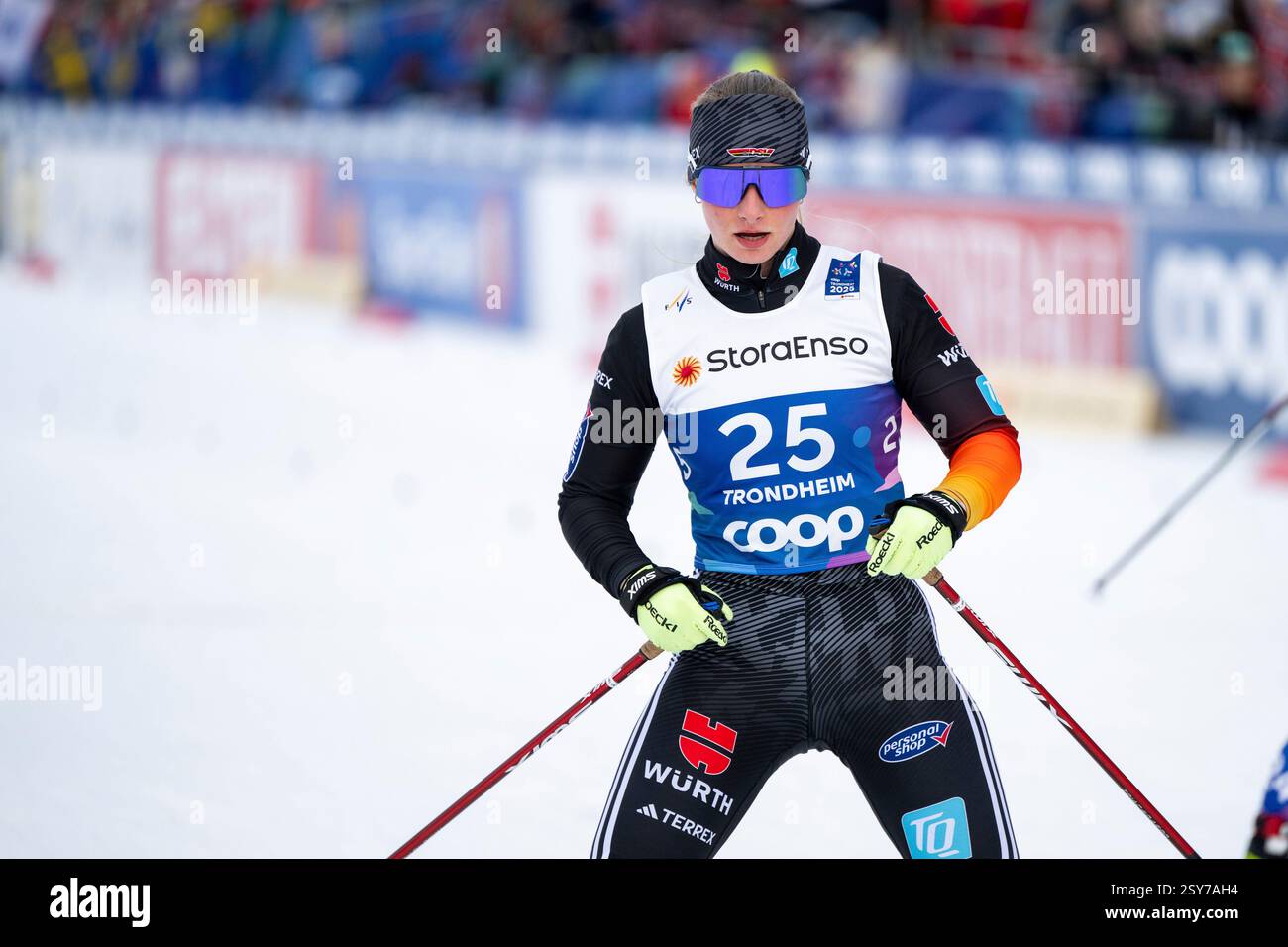 HOFFMANN Helen (Deutschland) im Ziel, NOR, FIS Nordische Ski ...