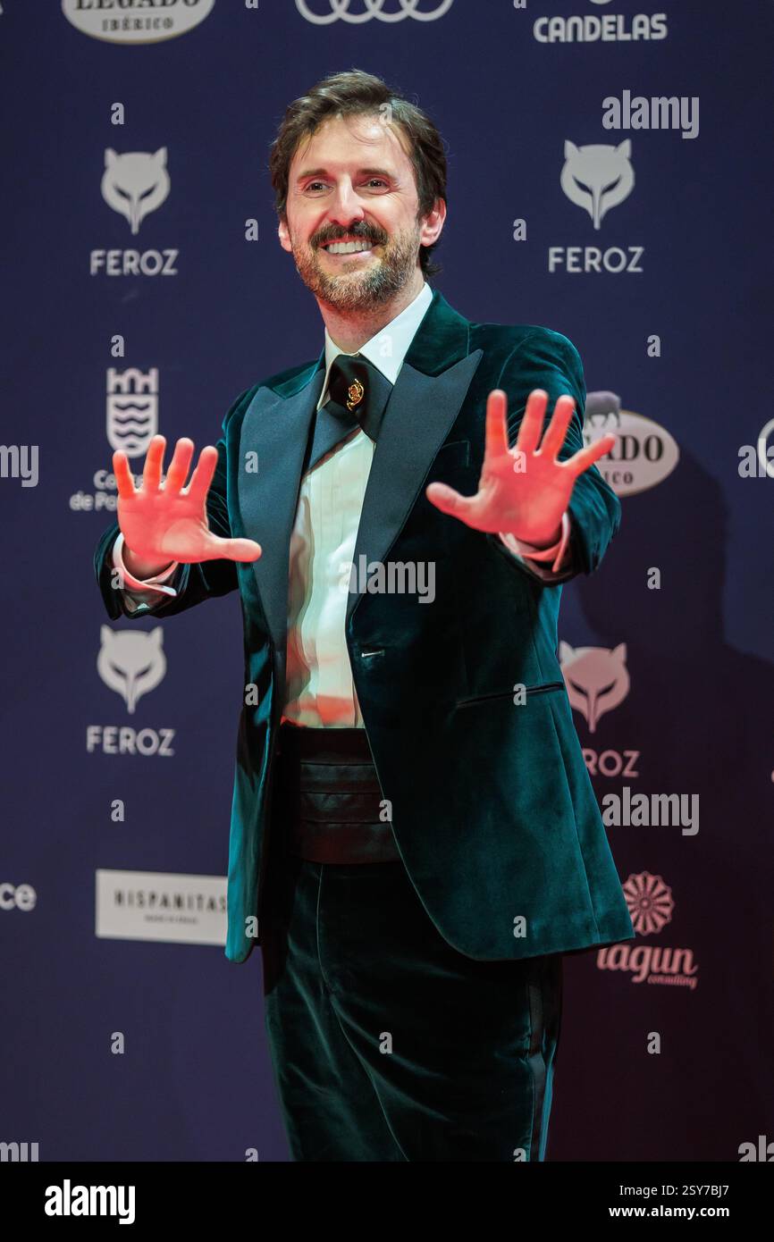 Pontevedra, Spain. 25th January 2025. Julián López attends the red ...