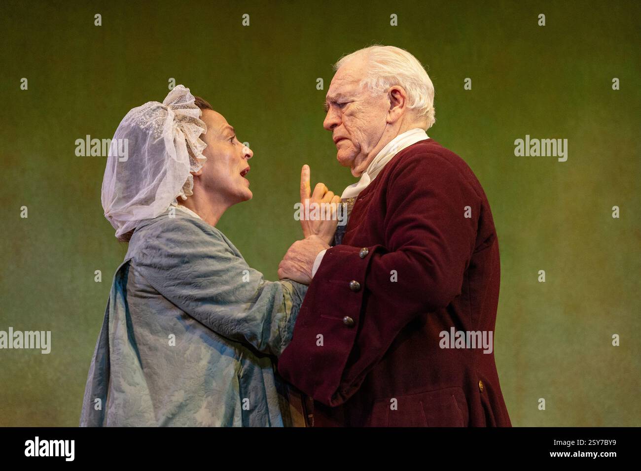 Nicole Ansari-Cox (Anna), Brian Cox (Bach) in THE SCORE by Oliver ...