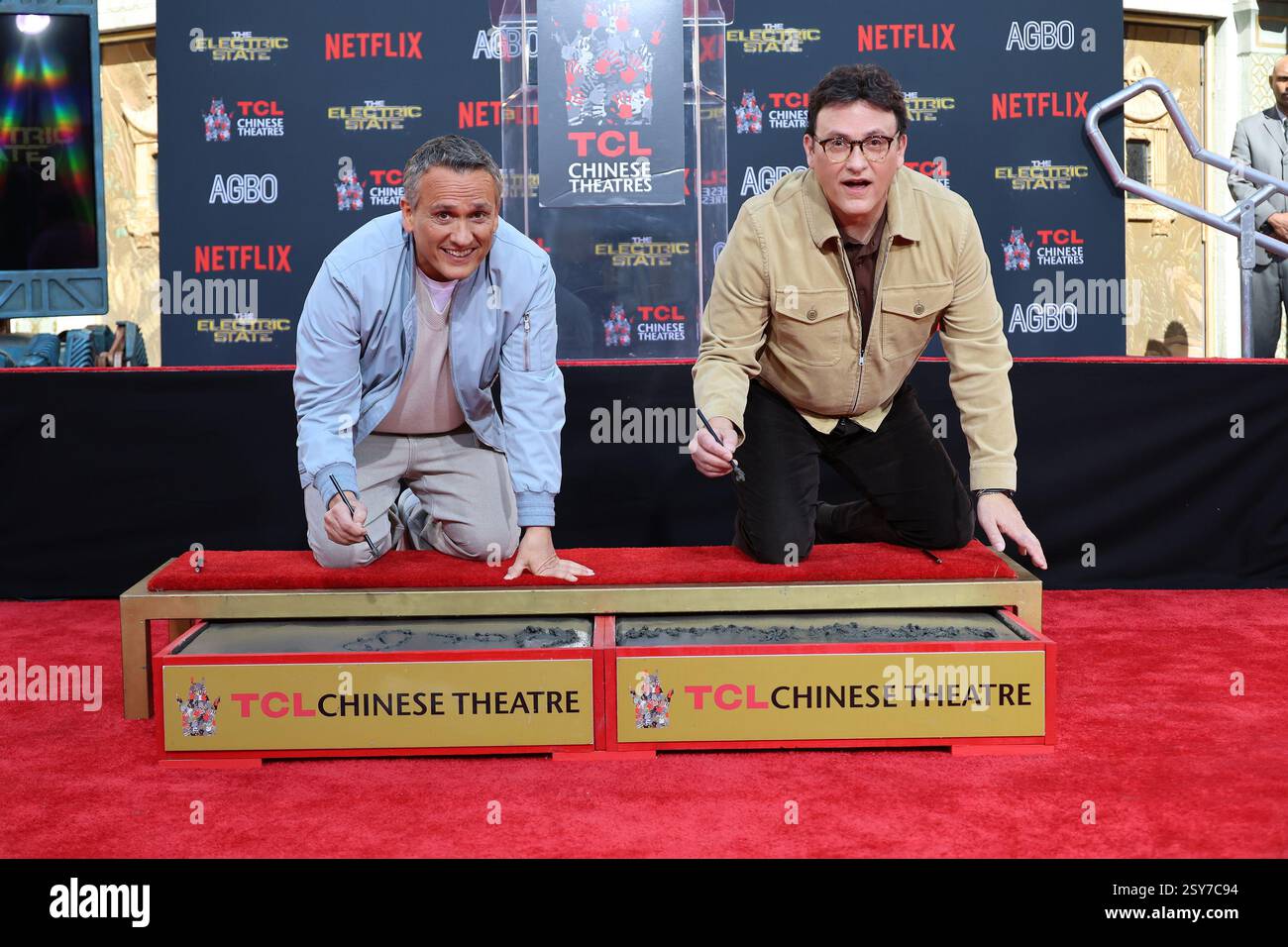 LOS ANGELES - FEB 21: Joe Russo, Anthony Russo at the Russo Brothers ...