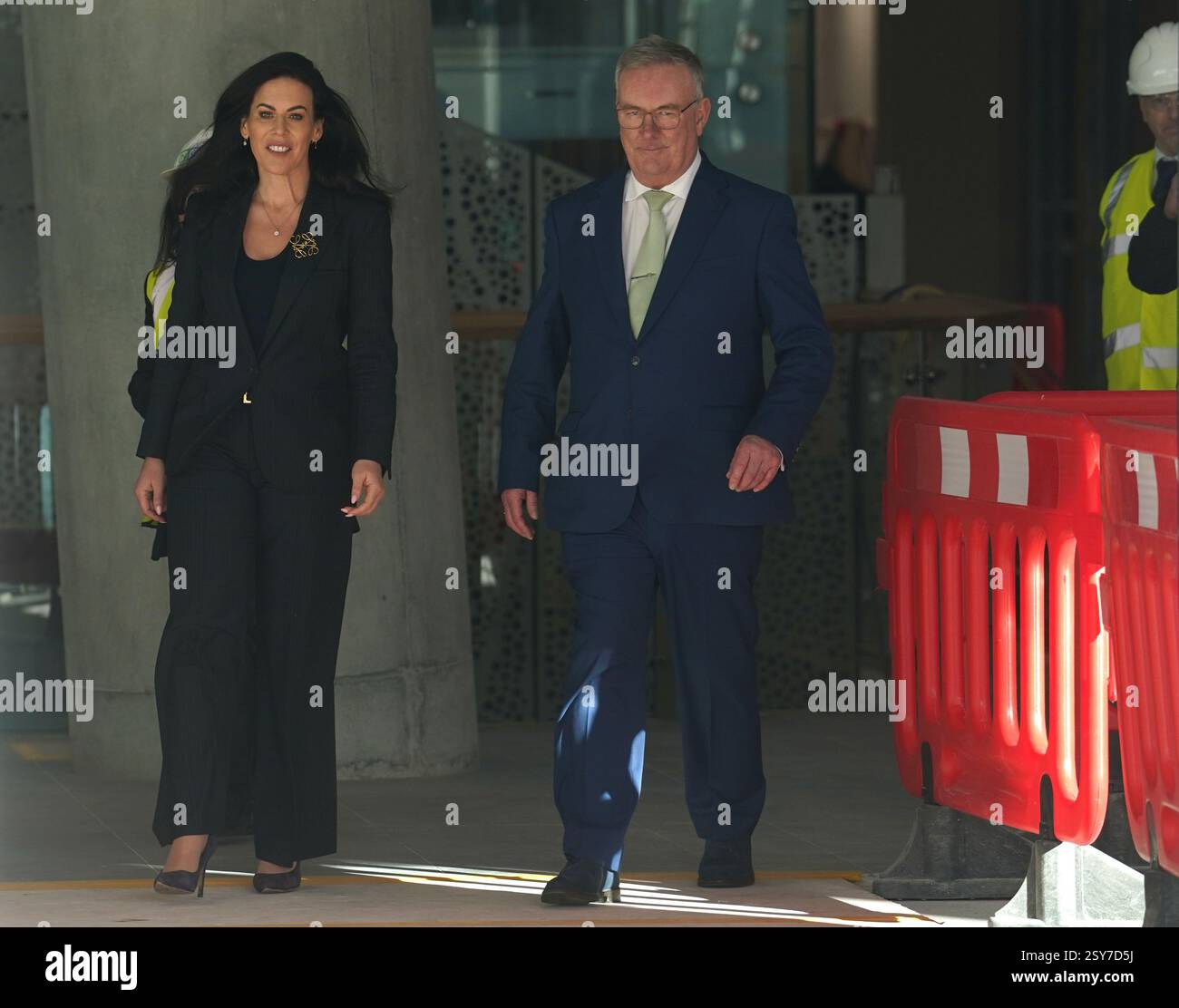 Minister for Health, Jennifer Carroll MacNeill with Health Minister ...