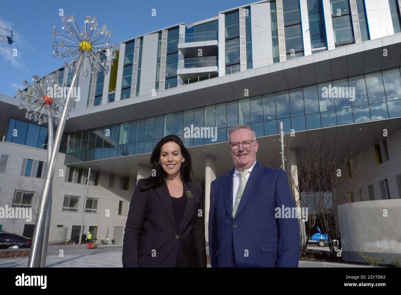 Minister for Health, Jennifer Carroll MacNeill with Health Minister ...
