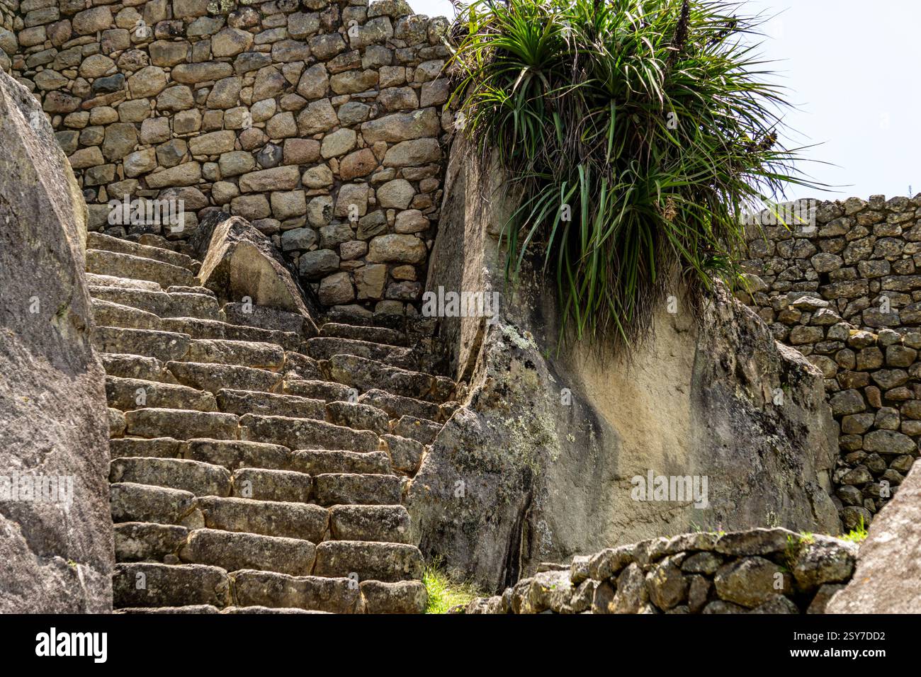 The Iconic Ruins of Machu Picchu Featuring Impressive Stone ...