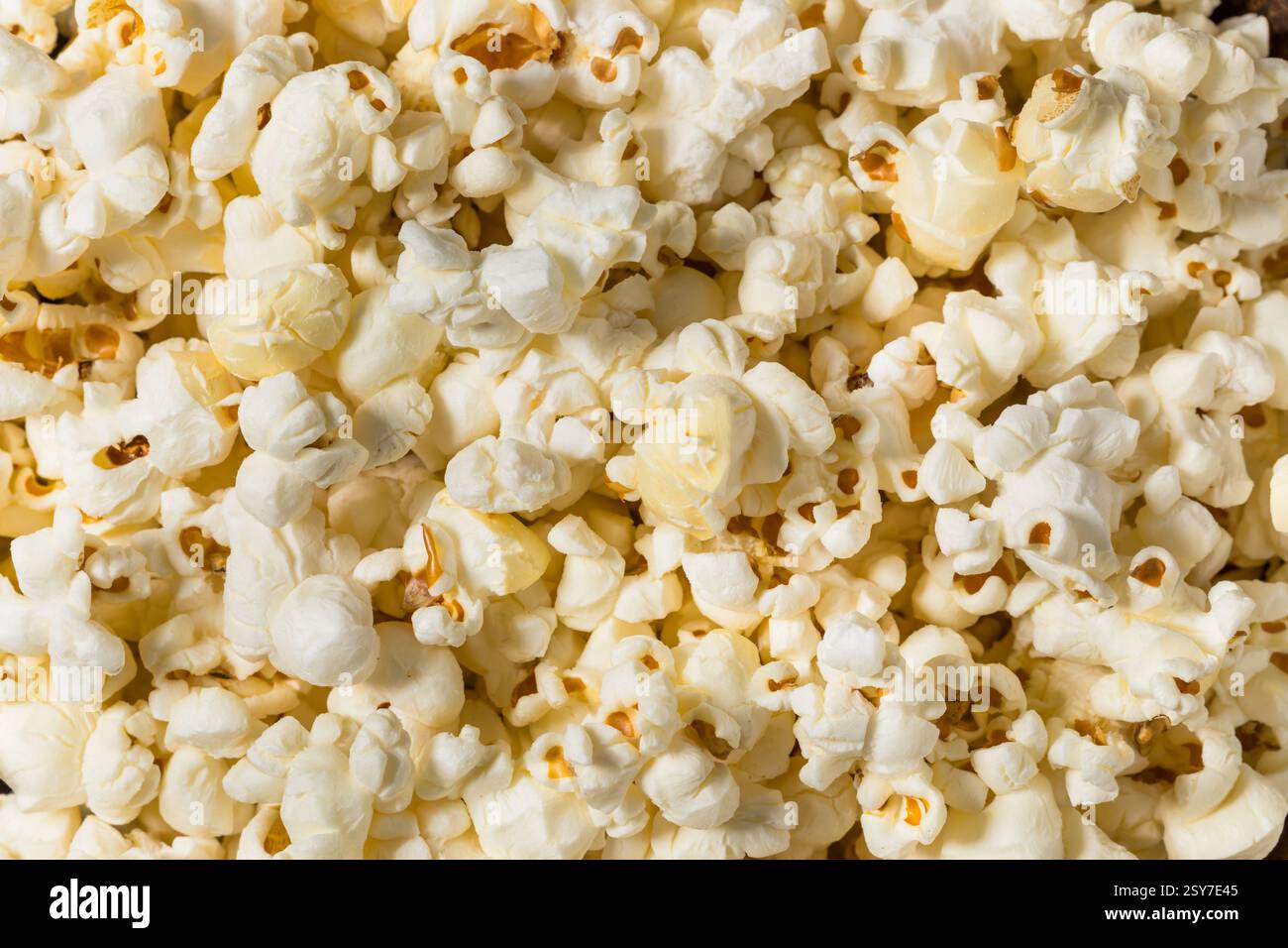 Homemade Healthy Butter Popcorn with Sea Salt Stock Photo - Alamy