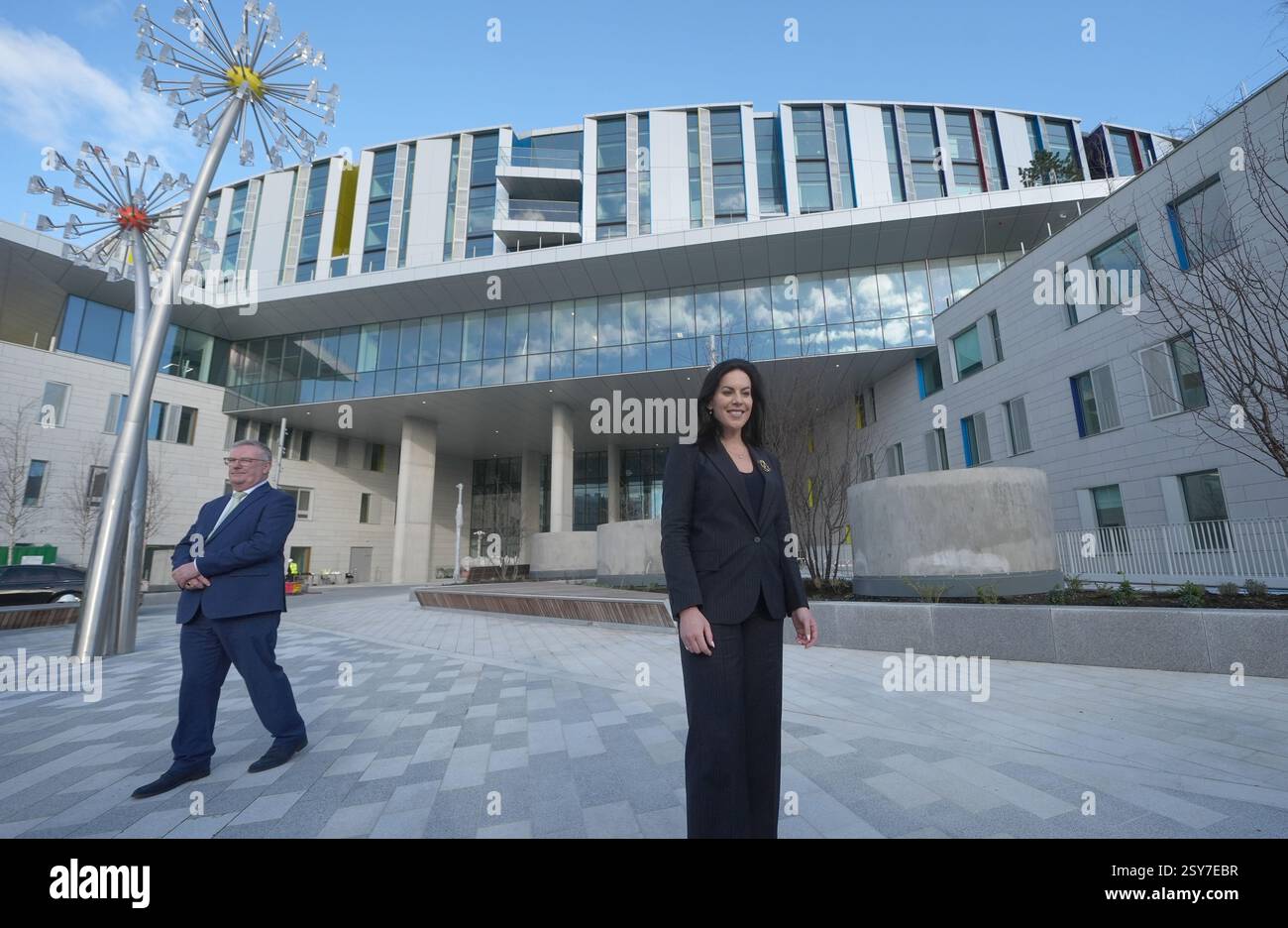 Minister for Health, Jennifer Carroll MacNeill with Health Minister ...