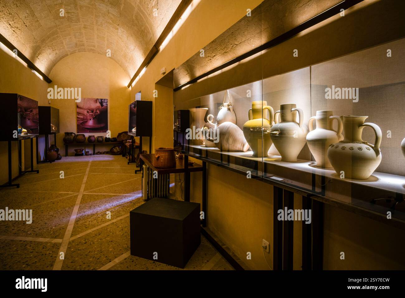 Museu del Fang (mud museum) Sa Cabaneta, Marratxí, Mallorca, Balearic Islands, Spain Stock Photo ...