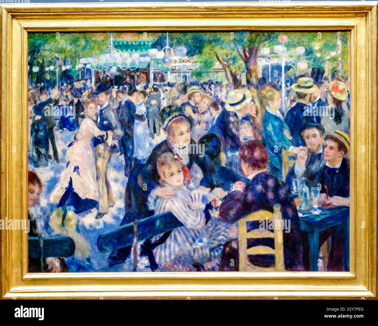 Auguste Renoir (1841-1919), The dance of the Galette mill, 1876, Oil on ...