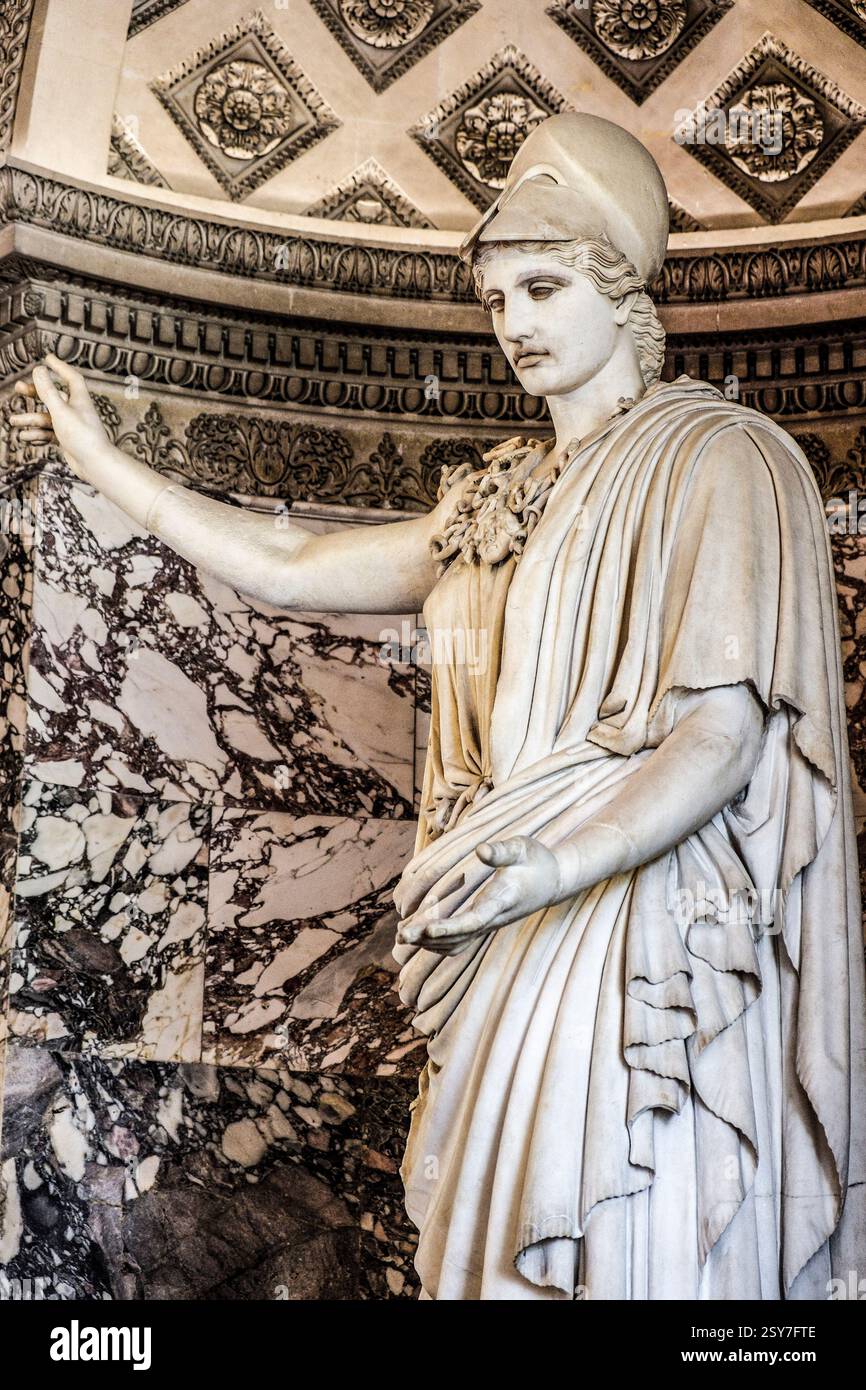 Pallas de Velletri, Museo del Louvre, museo nacional de Francia, Paris ...