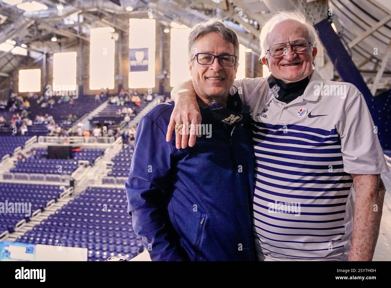 FILE - Bobby Plump, right, star of the 1954 Milan state championship ...