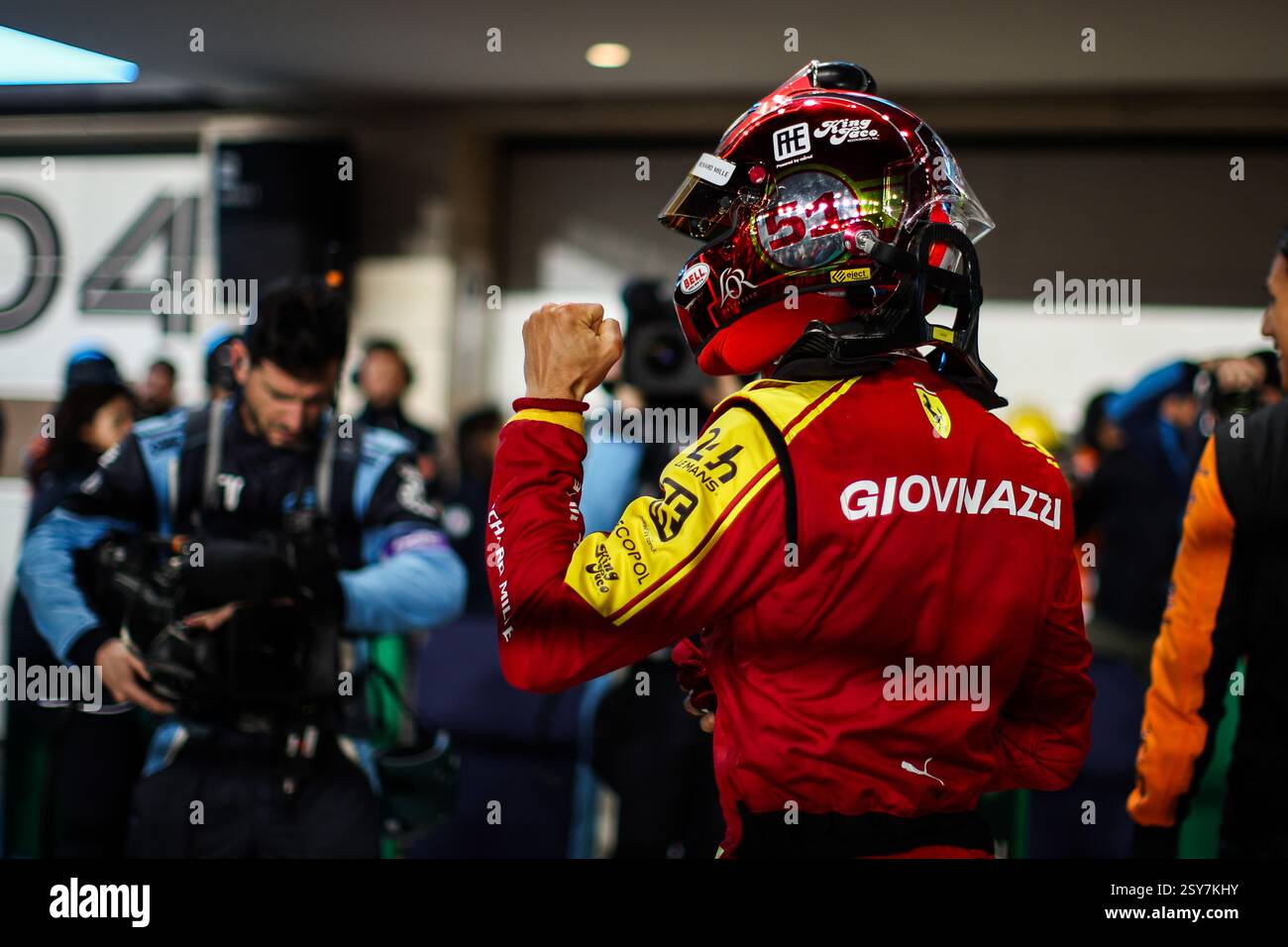 GIOVINAZZI Antonio (ita), Ferrari AF Corse, Ferrari 499P #51, Hypercar ...