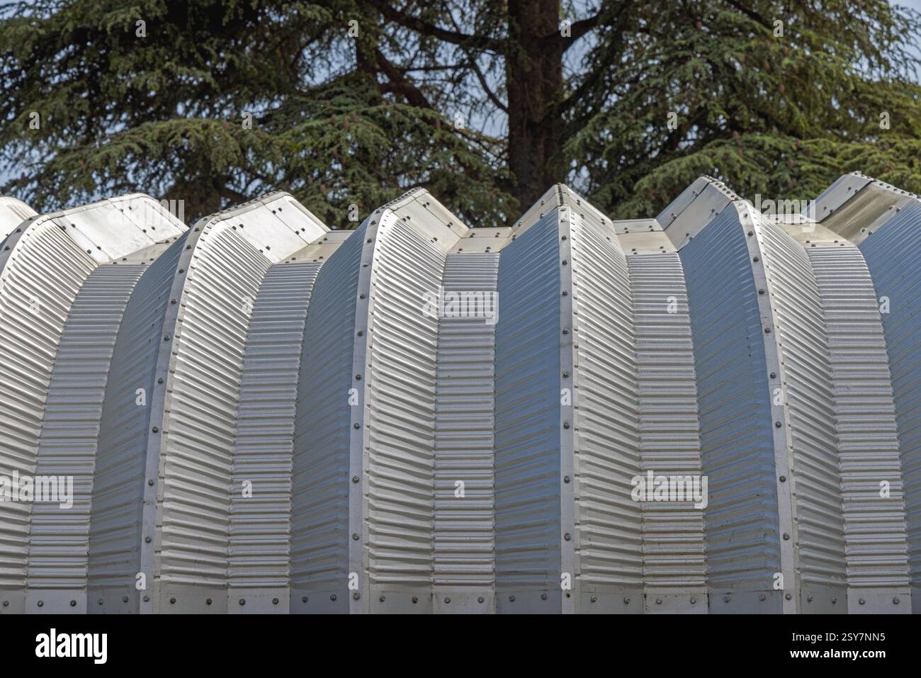 Prefabricated Steel Arch Curved Roof System Structure Industrial ...
