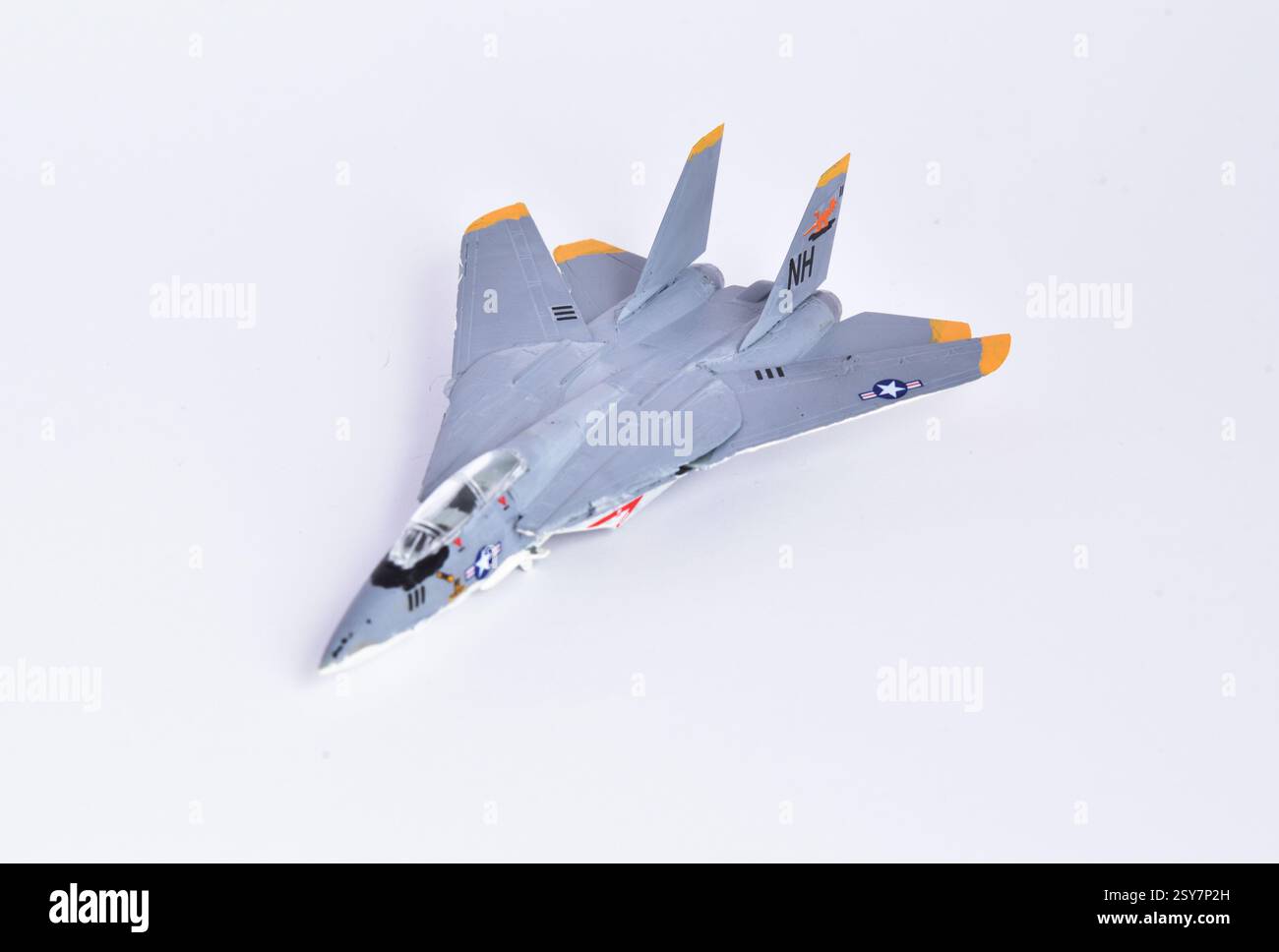 Plastic toy, completed and painted model for gluing. Modern, American ...