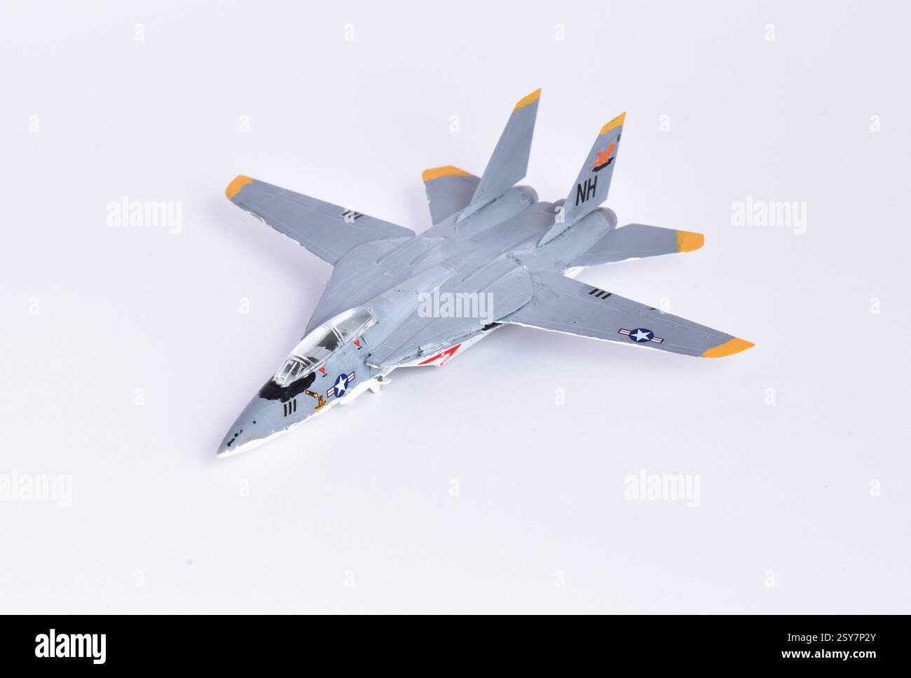 Plastic toy, completed and painted model for gluing. Modern, American ...