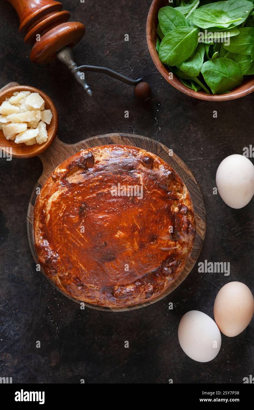 Torta Pasqualina - traditional homemade Italian, Argentinian Easter ...