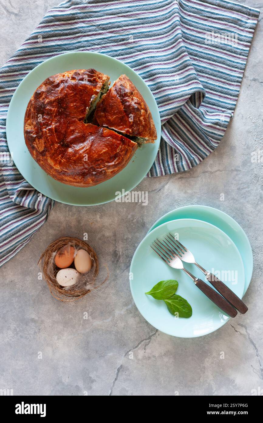 Torta Pasqualina - traditional homemade Italian, Argentinian Easter ...