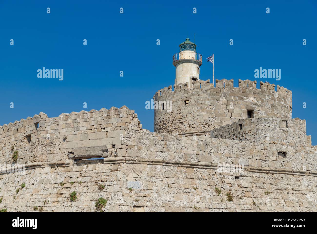 Fort saint nicholas mandraki hi-res stock photography and images - Alamy