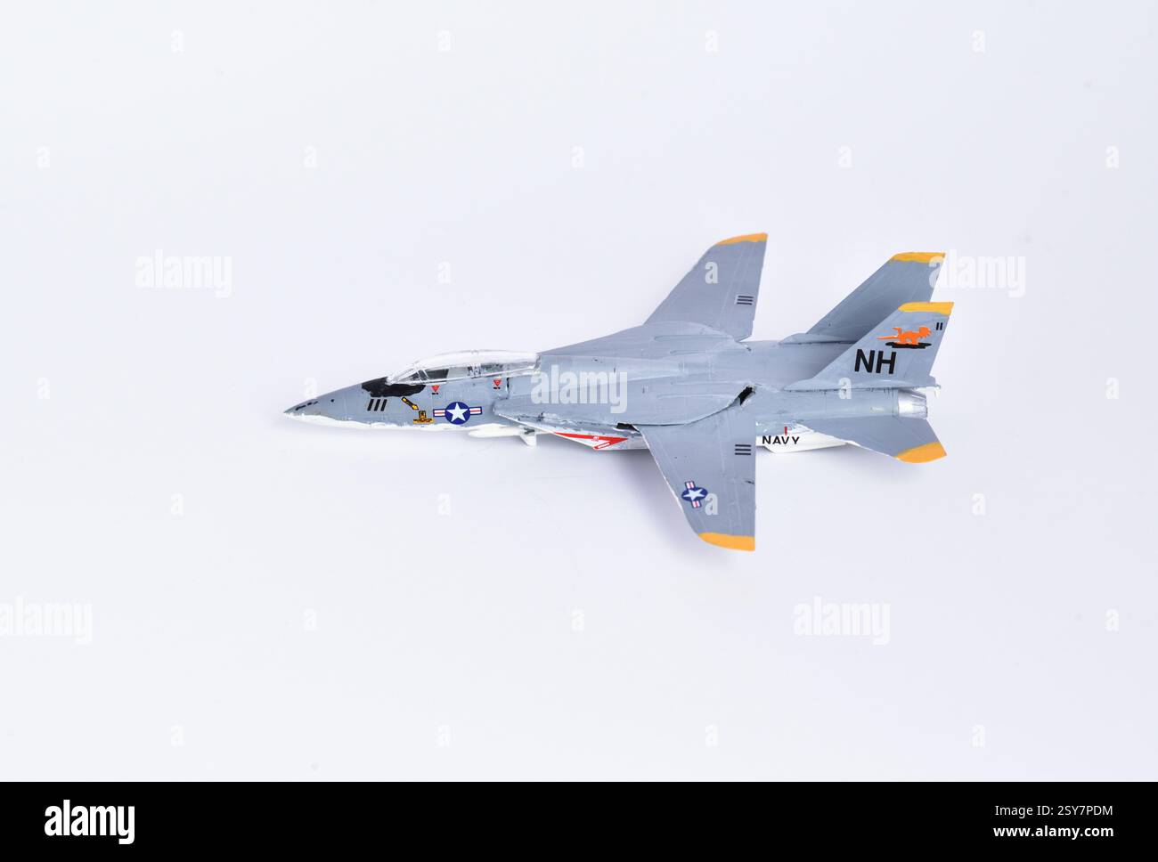 Plastic toy, completed and painted model for gluing. Modern, American ...