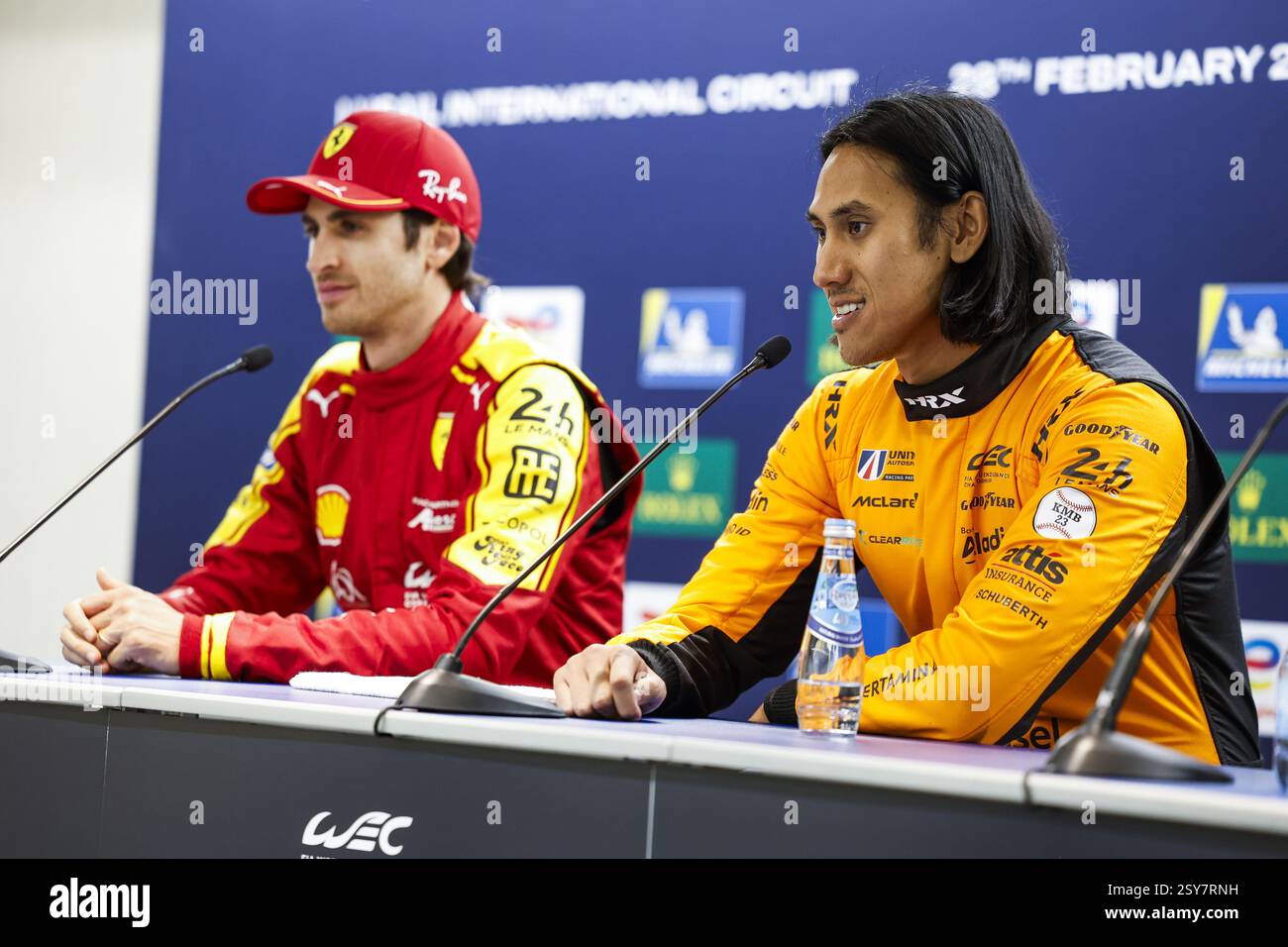 Post Qualy Press Conference, GELAEL Sean (ina), United Autosports, McLaren 720S GT3 Evo #95, LM ...