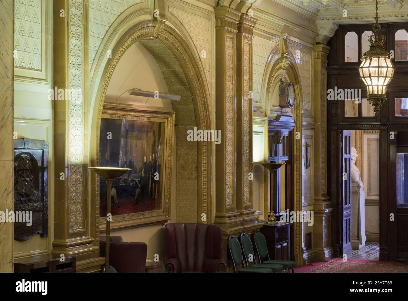 The National Liberal Club, Whitehall, London, United Kingdom Stock ...