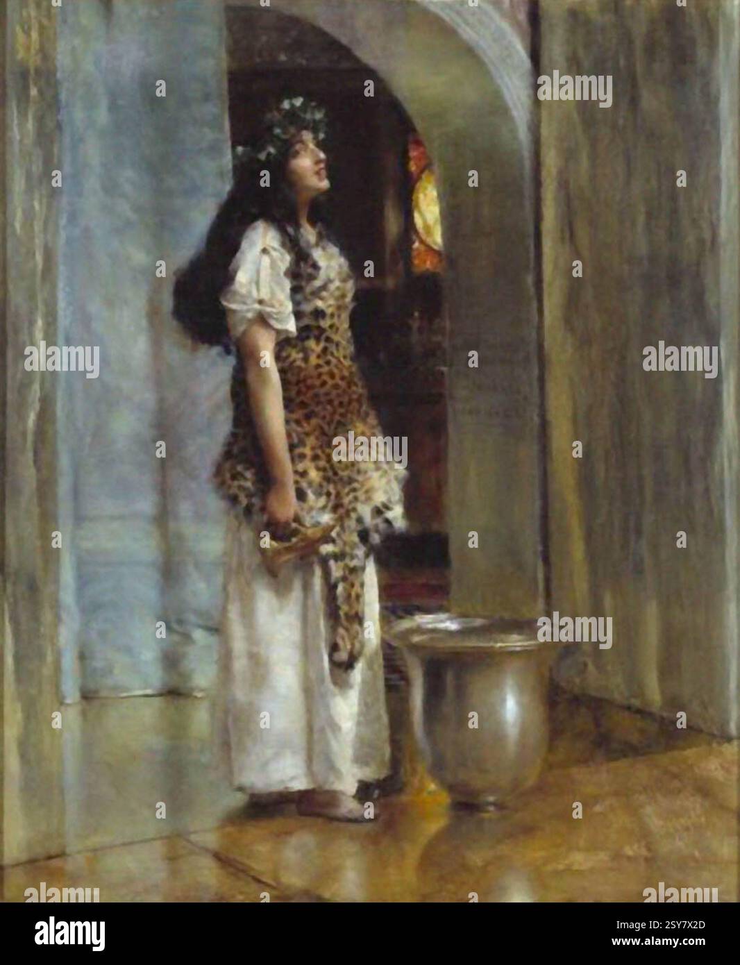 A Priestess of Apollo | circa 1888 Apollo was one of the gods who lived ...