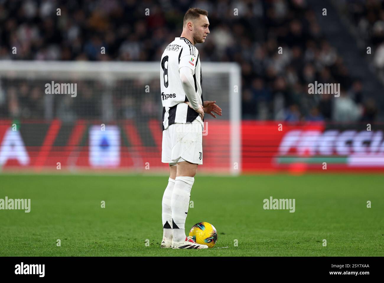 Teun Koopmeiners of Juventus Fc looks on during the Coppa Italia ...