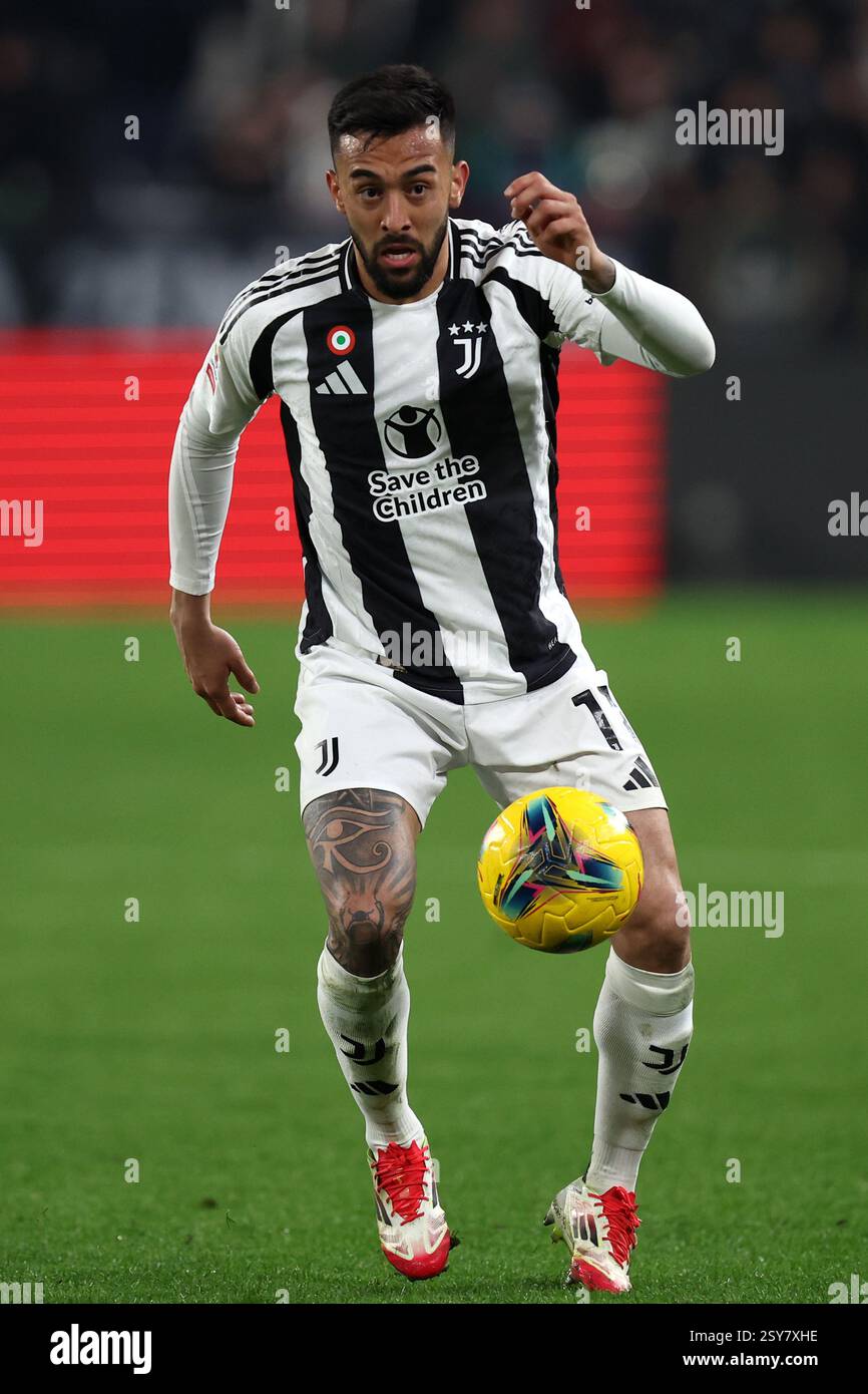 Torino, Italy. 26th Feb, 2025. Nico Gonzalez of Juventus Fc in action ...