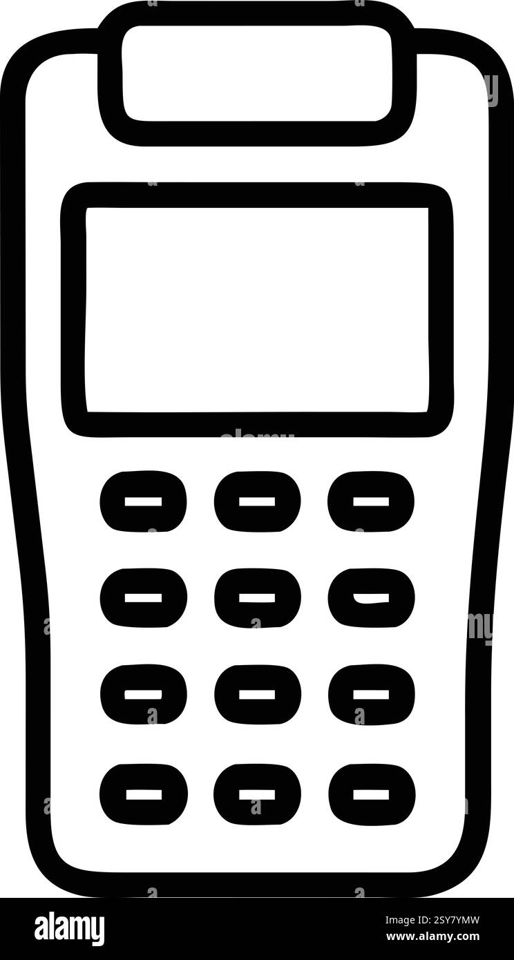 Handheld payment terminal hi-res stock photography and images - Alamy