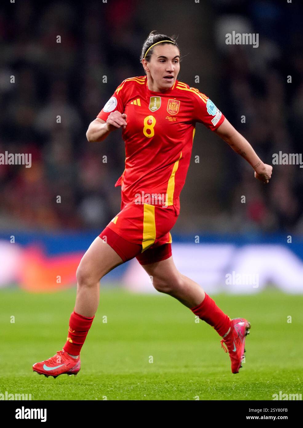 Spain’s Mariona Caldentey during the UEFA Women's Nations League ...