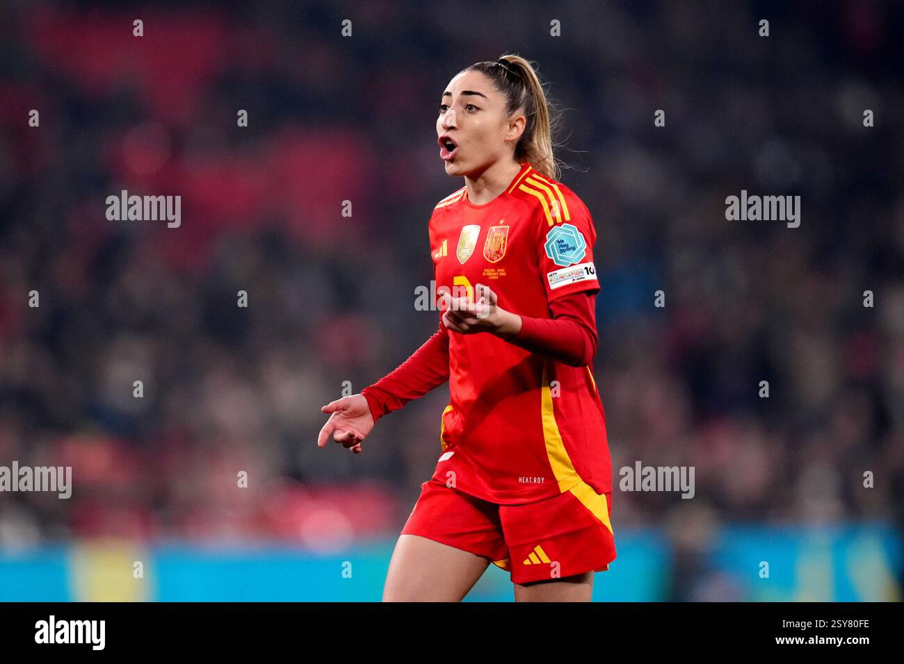Spain’s Olga Carmona during the UEFA Women's Nations League, League A ...