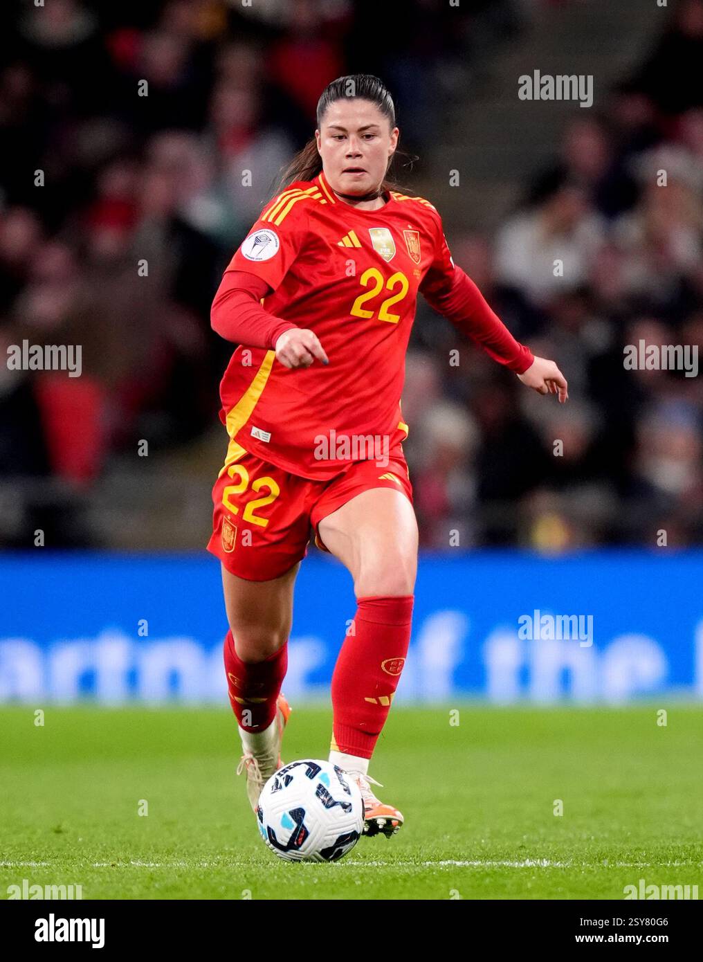 Spain’s Maria Mendez during the UEFA Women's Nations League, League A ...