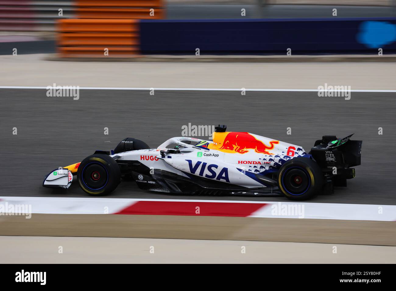 06 HADJAR Isack (fra), Visa Cash App RB F1 Team VCARB02 during the Formula 1 Aramco pre-season ...