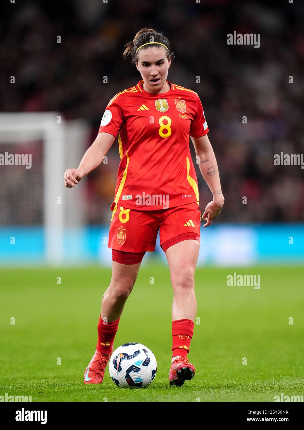 Spain’s Mariona Caldentey during the UEFA Women's Nations League ...