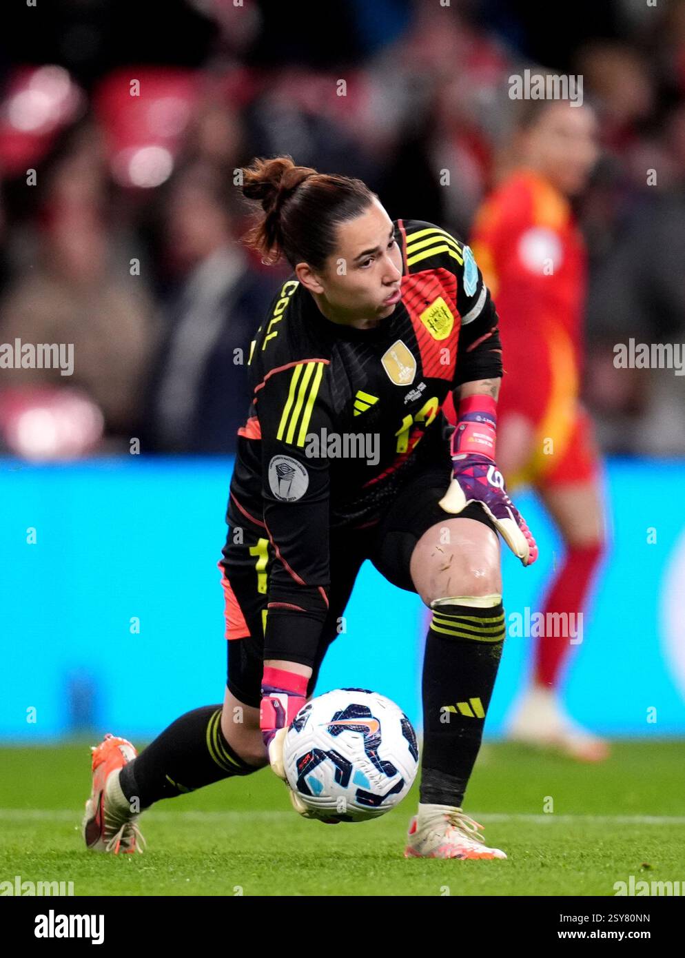 Spain’s Catalina Coll during the UEFA Women's Nations League, League A ...