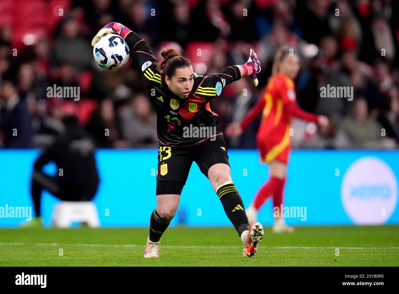 Spain’s Catalina Coll during the UEFA Women's Nations League, League A ...