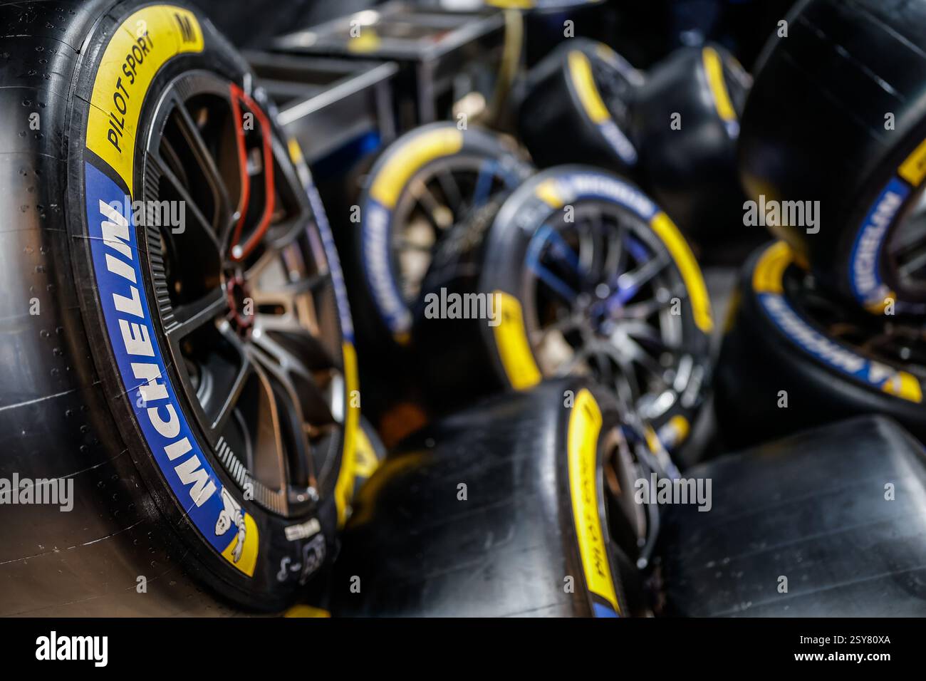 michelin, tyres, pneus, during the Qatar 1812 KM, 1st round of the 2025 ...