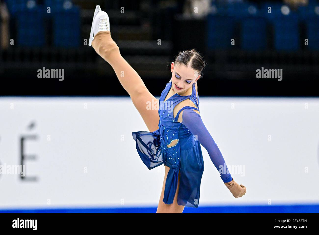 Amanda GHEZZO (ITA), during Junior Women Short Program, at the ISU ...