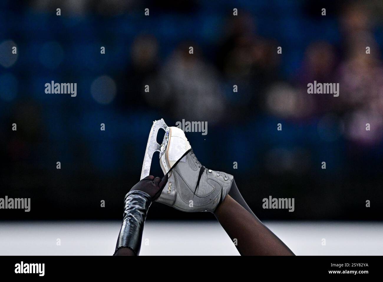 Anna GERKE (GER), during Junior Women Short Program, at the ISU World ...